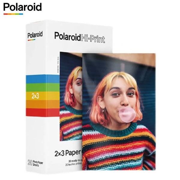 Polaroid Hi-Print 2 x 3", фотобумага, цветная бумага для печати по ...