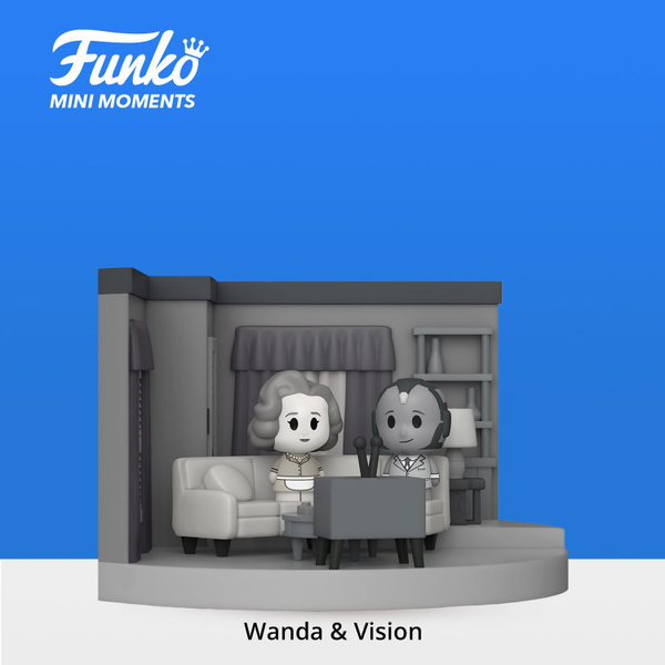 Фигурка Funko Mini Moments Marvel WandaVision Living Room 50s Wanda ...