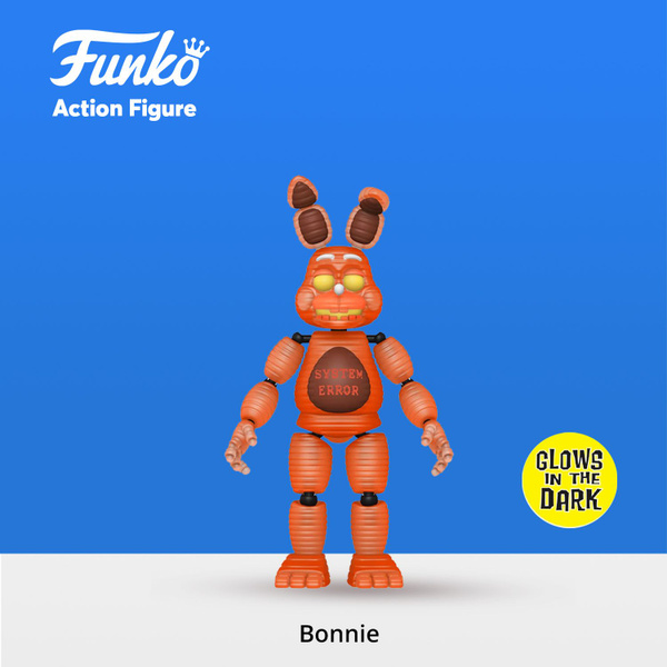 Фигурка Funko Action Figure FNAF S7 System Error Bonnie (GW)/ Фанко ПОП ...