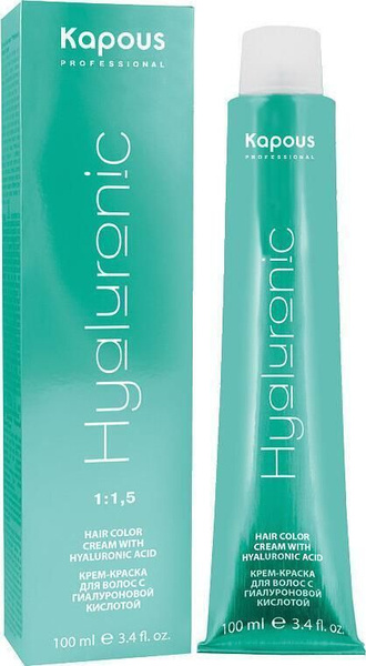 Kapous Professional / Капус Профессионал Hyaluronic Крем краска для ...