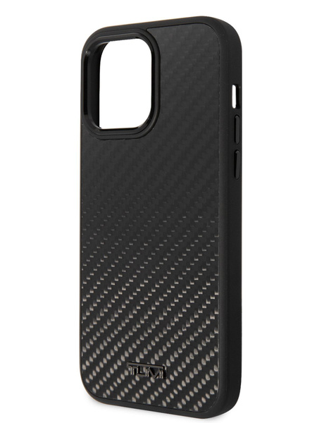 Чехол TUMI Real Carbon на iPhone 14 Pro Max / для Айфон 14 Про Макс с ...