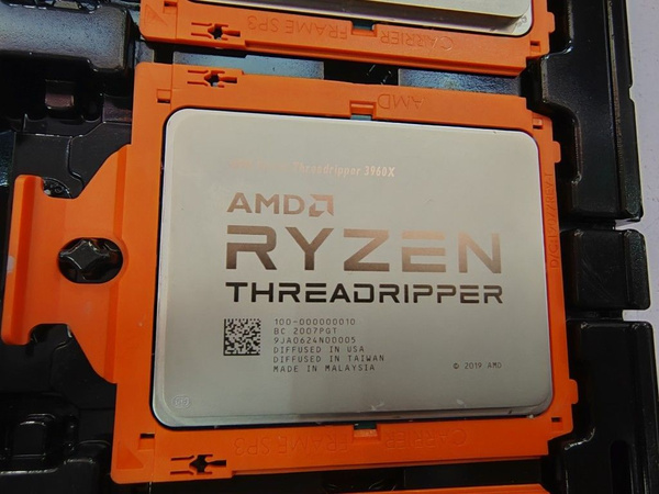Процессор AMD 100-100000010WOF Ryzen Threadripper, BOX (без кулера), 24 ...