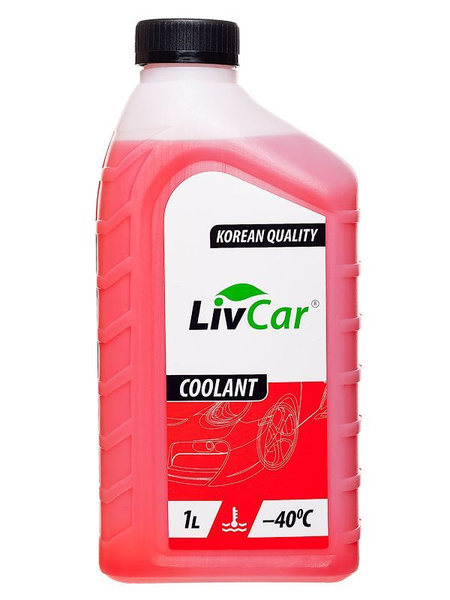 Антифриз LivCar LCA40-001R, Готовый раствор купить по выгодной цене в ...