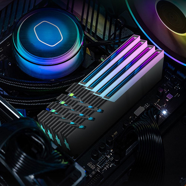 Охлаждающий жилет Huazhong mirror memory strip, 5V 3PIN ARGB AURA Sync ...