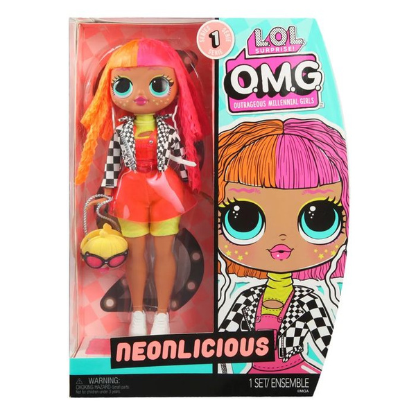 Кукла L.O.L. Surprise OMG HoS S1 Neonlicious 580546EUC - купить с ...