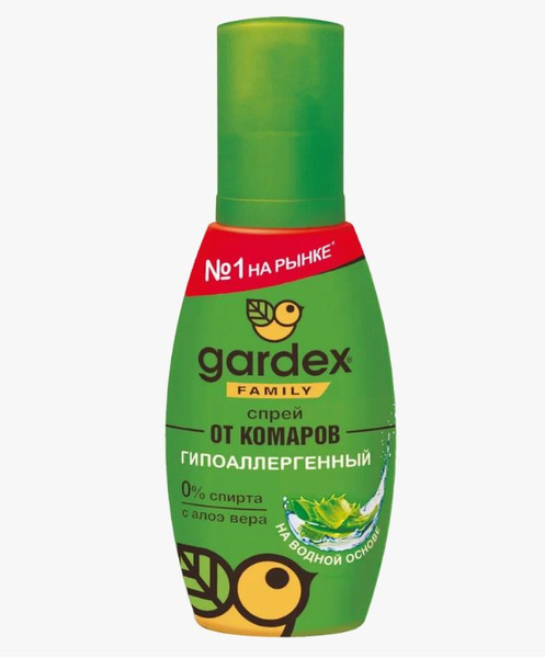 Gardex Family Спрей от комаров 100 мл - купить с доставкой по выгодным ценам в интернет-магазине ...