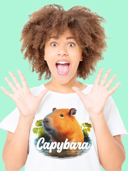 Футболка yutti, размер 40, цвет белый, 100% хлопок - купить по выгодной цене в интернет-магазине ...