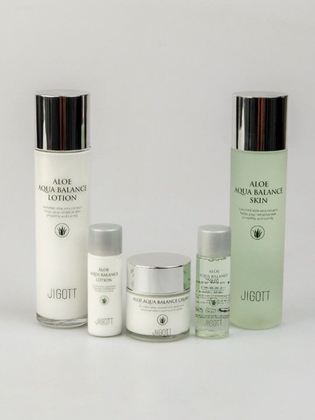 Набор для лица с экстрактом алоэ Aloe Aqua Balance Skin Care 3 Set 410 ...