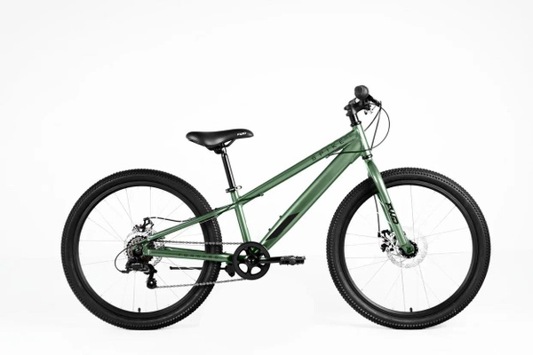 FORWARD SPIKE 24 D (24" 7 ск. рост. 11") 2023, зеленый/черный ...