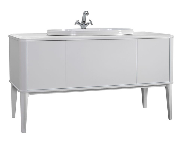 Belux Тумба для ванной, Римини Н 140-03, 148.2х63х81.6 см - купить с ...