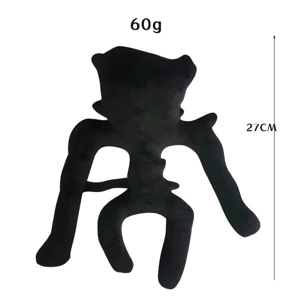 Кукла из игры ужасов "Escape The Backrooms" - идеальный подарок для фанатов и геймеров, черного ...