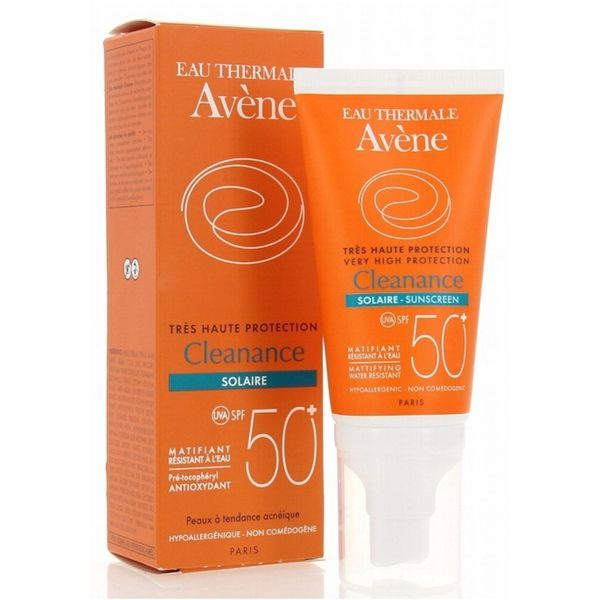 Avene Cleanance Флюид солнцезащитный для проблемной кожи SPF 50+ 50 мл ...