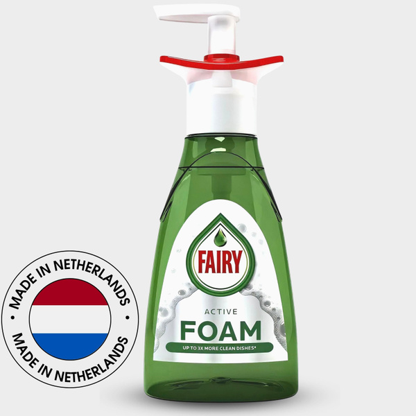 Fairy Активная Пена с дозатором, Фейри средство для мытья посуды ...