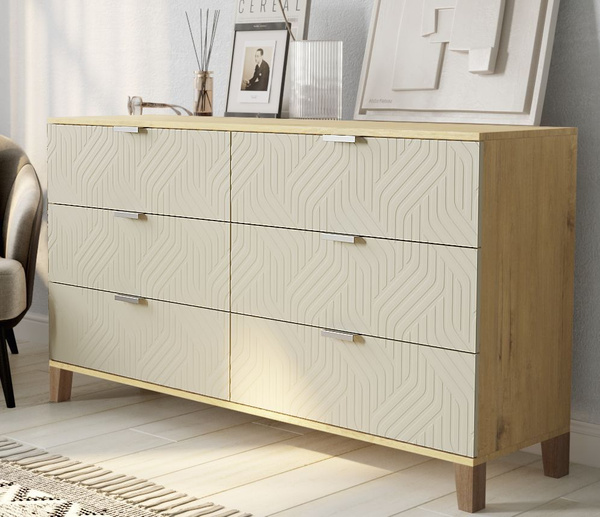 Комод ДИВАН НЕ МЕБЕЛЬ Комод_kmd00002_ДИВАН НЕ МЕБЕЛЬ, 140x40x80 см, 6 ...