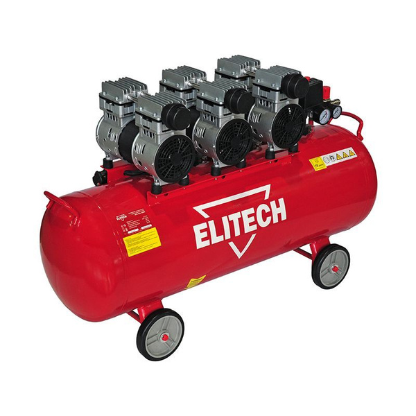 Компрессор Безмасляный Elitech, 2500 Вт - купить по выгодным ценам в ...
