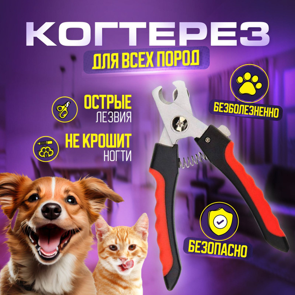 Когтерез для кошек и собак, 16 см - купить с доставкой по выгодным ...