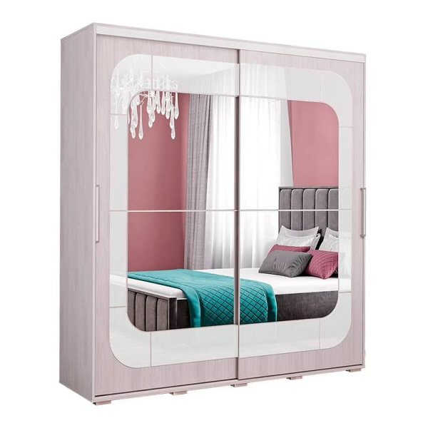 Шкаф-купе sv мебель "Крафт-7", 196.2x59.4x217.6 см - купить по выгодной цене в интернет-магазине ...