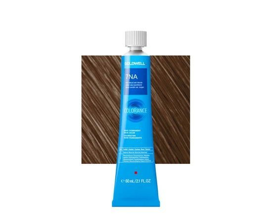 Goldwell Colorance 7NA Тонирующая крем-краска натуральный пепельный ...