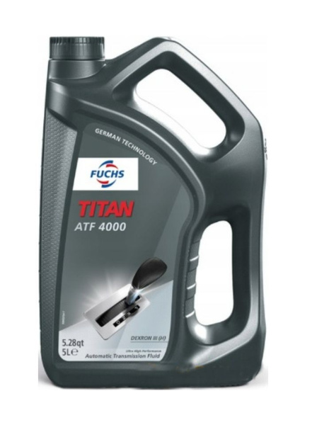 Масло трансмиссионное FUCHS TITAN ATF 4000 DEXRON III (H), 5л, красное ...
