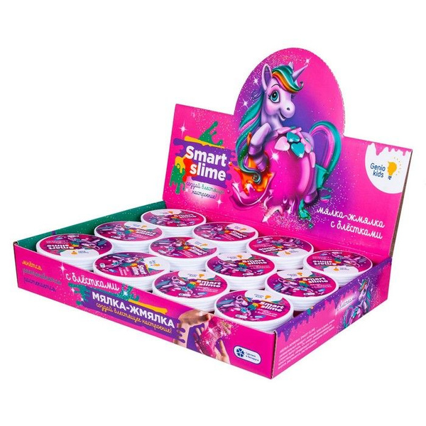 Genio Kids Игрушка "Мялка-жмялка" искристая, МИКС - купить с доставкой ...