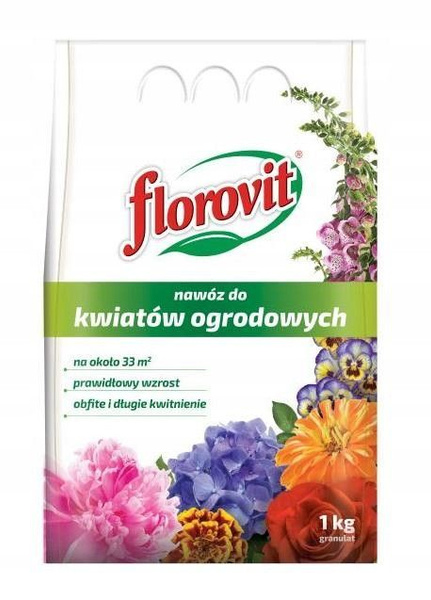 Удобрение Florovit для садовых цветов 1 кг - купить с доставкой по ...