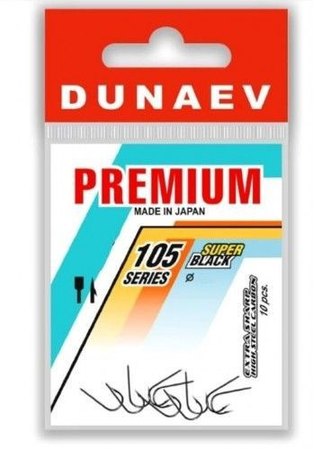 Крючки Dunaev PREMIUM 105 # 12 (10шт) - купить с доставкой по выгодным ценам в интернет-магазине ...