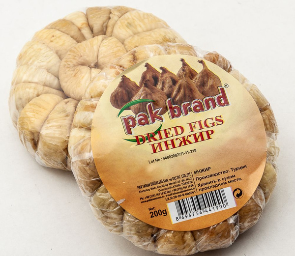 Инжир Pak Brand 200 гр - купить с доставкой по выгодным ценам в ...