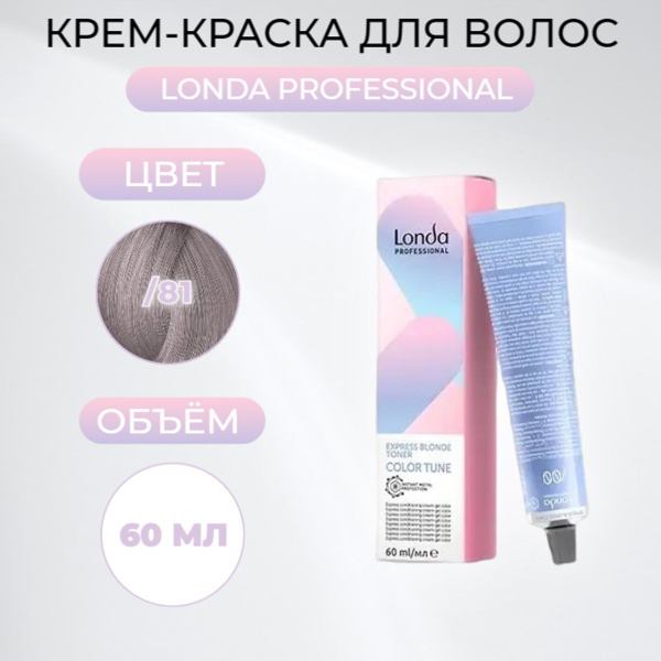 Краска для волос Londa Professional Londa Color Tune тон /81, 60 мл ...