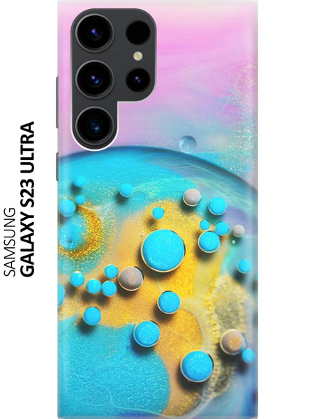 Силиконовый чехол на Samsung Galaxy S23 Ultra / Самсунг С23 Ультра с ...