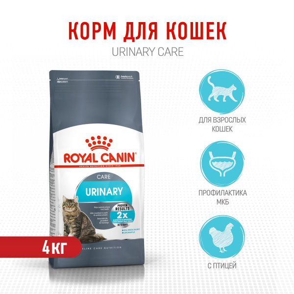 Royal Canin Urinary Care сухой корм для взрослых кошек для профилактики ...