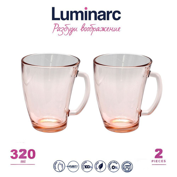 Набор бокалов Luminarc универсальный, для чая/кофе, 320 мл - купить по ...