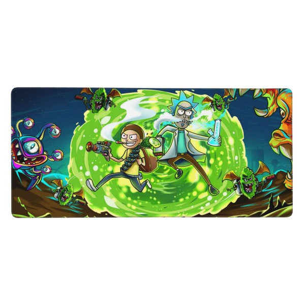 Rick and Morty Игровой коврик для мыши RM-112MD, XXL, черный - купить с ...