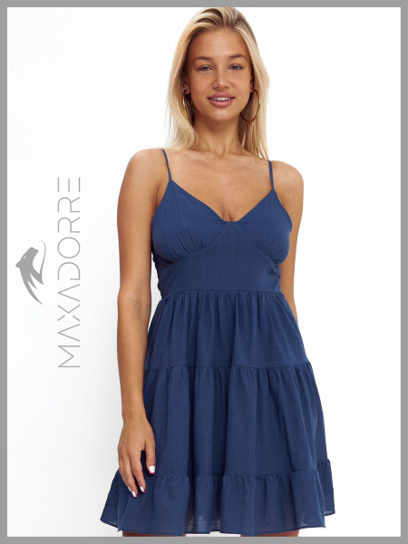 MAXADORRE Платье женское летнее , легкое . Платье на выпускной , подружка невесты , на пляж ...