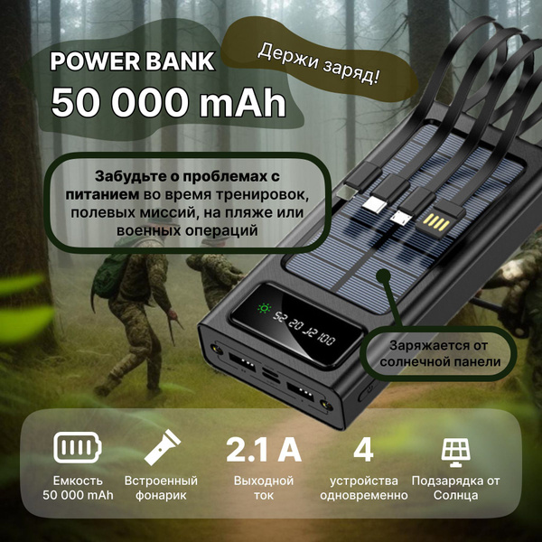 Внешний аккумулятор (Power Bank) D&I для телефона / зарядное устройство ...