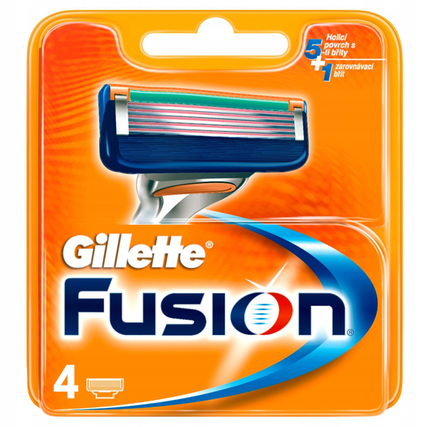 Gillette Fusion 5 Сменные кассеты для мужских бритв 4 шт - купить с ...
