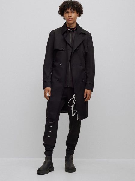 Плащ HUGO Maluks - купить с доставкой по выгодным ценам в интернет ...