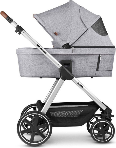 Коляска универсальная 2 в 1 ABC Design Samba 12004091901, серый ...