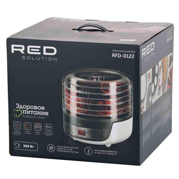 Характеристики Сушка для фруктов RED solution RFD-0122 подробное описание товара. Интернет ...