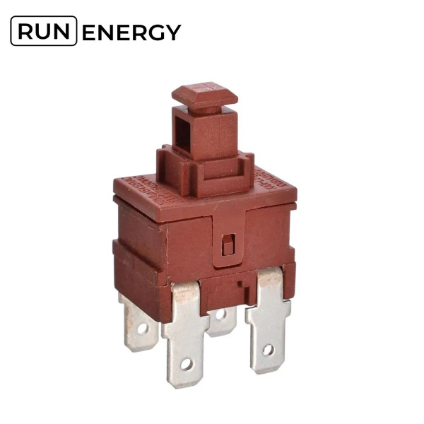 Кнопка включения Run Energy для пылесоса 4pin с фиксацией KAN-L5 ...