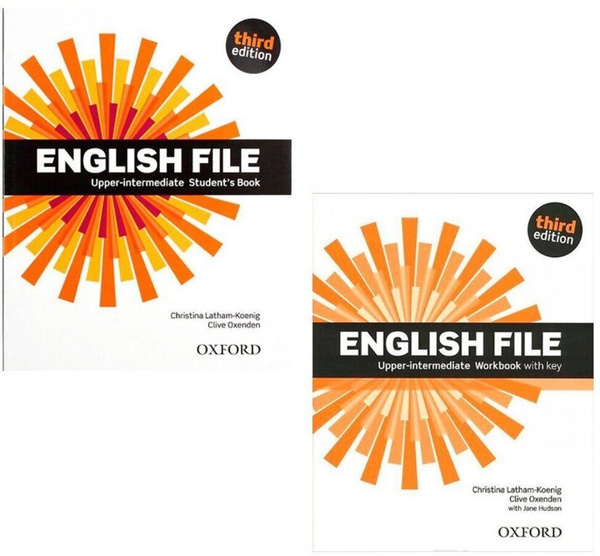 English File Upper-Intermediate (Third Edition) Student book + Workbook ...