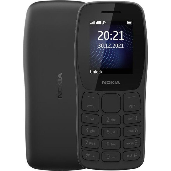 Мобильный телефон Nokia 105 TA-1428, темно-синий - купить по выгодной ...