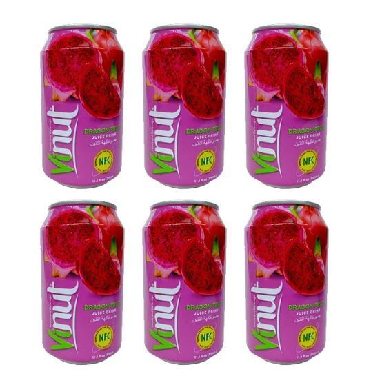 Напиток сокосодержащий Винут Питахайя / Vinut Dragon Fruit 330 мл * 6 ...