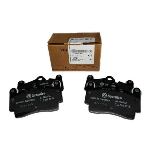 Колодки тормозные VAG (VW/Audi/Skoda/Seat) 7L0698451 Задние - купить по ...