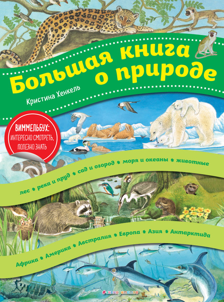 Большая книга о природе. Виммельбух | Нет автора - купить с доставкой ...