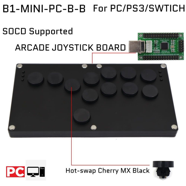 Slimbox Fightstick Боевой игровой джойстик Cherry MX Button Контроллер ...