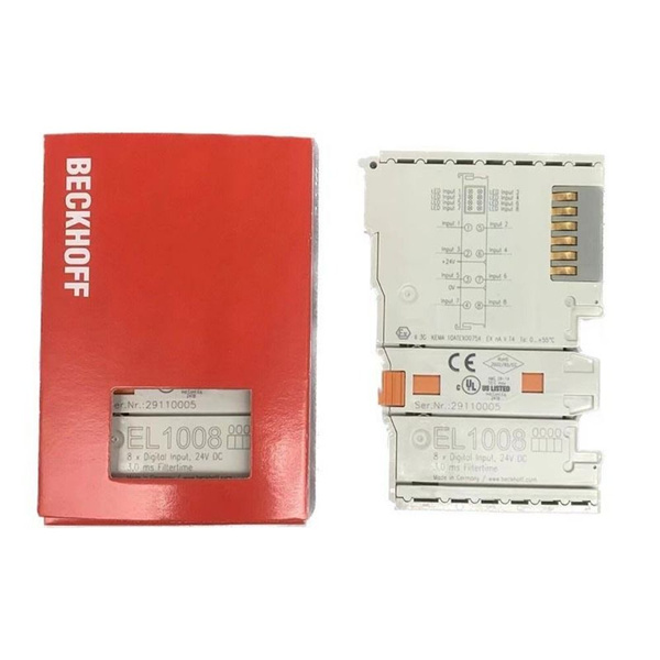 EL1008 Модуль ввода/вывода beckhoff PLC EtherCAT Terminal 8-канальный цифровой вход 24 В DC 3 мс ...