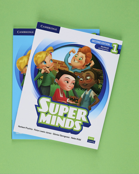 Super minds 1 ( 2 edition): учебник + рабочая тетрадь + диск | Puchta Herbert, Herbert Puchta ...