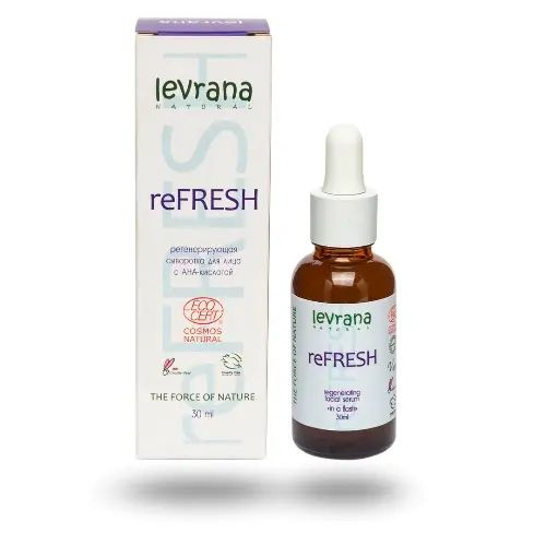 Levrana регенерирующая сыворотка для лица refresh 30 мл - купить с ...