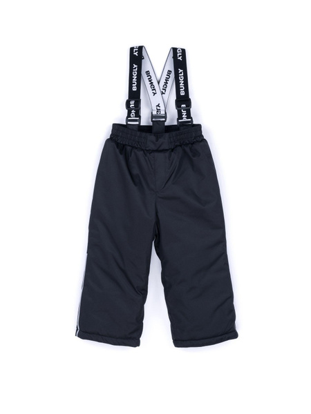 Полукомбинезон зимний детский Bungly boo! мембранный для мальчиков и девочек Уголь, Девочки ...