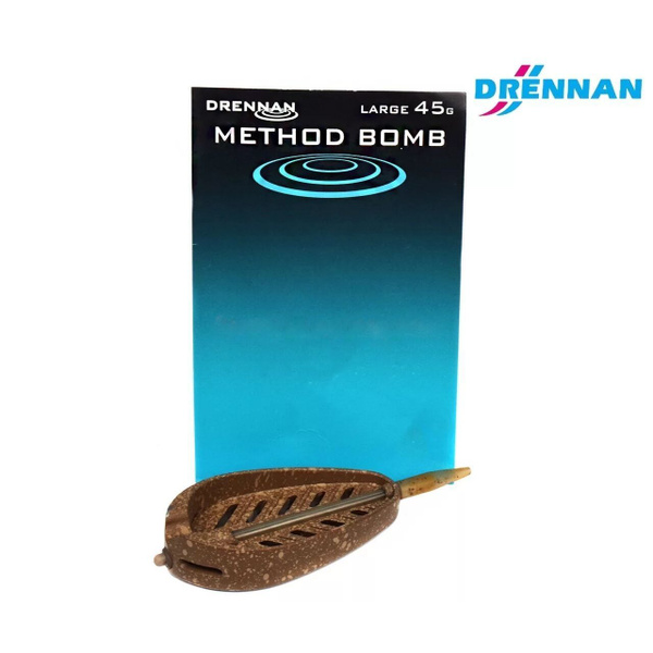 Кормушка метод 45 г Большая Drennan (Дреннан) - In-Line Method Bomb Large - купить по выгодной ...
